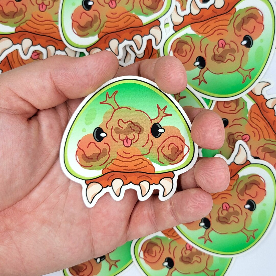 Metroid Cute Alien Vinyl Sticker – Waterproof Nintendo Stickers – Samus ...