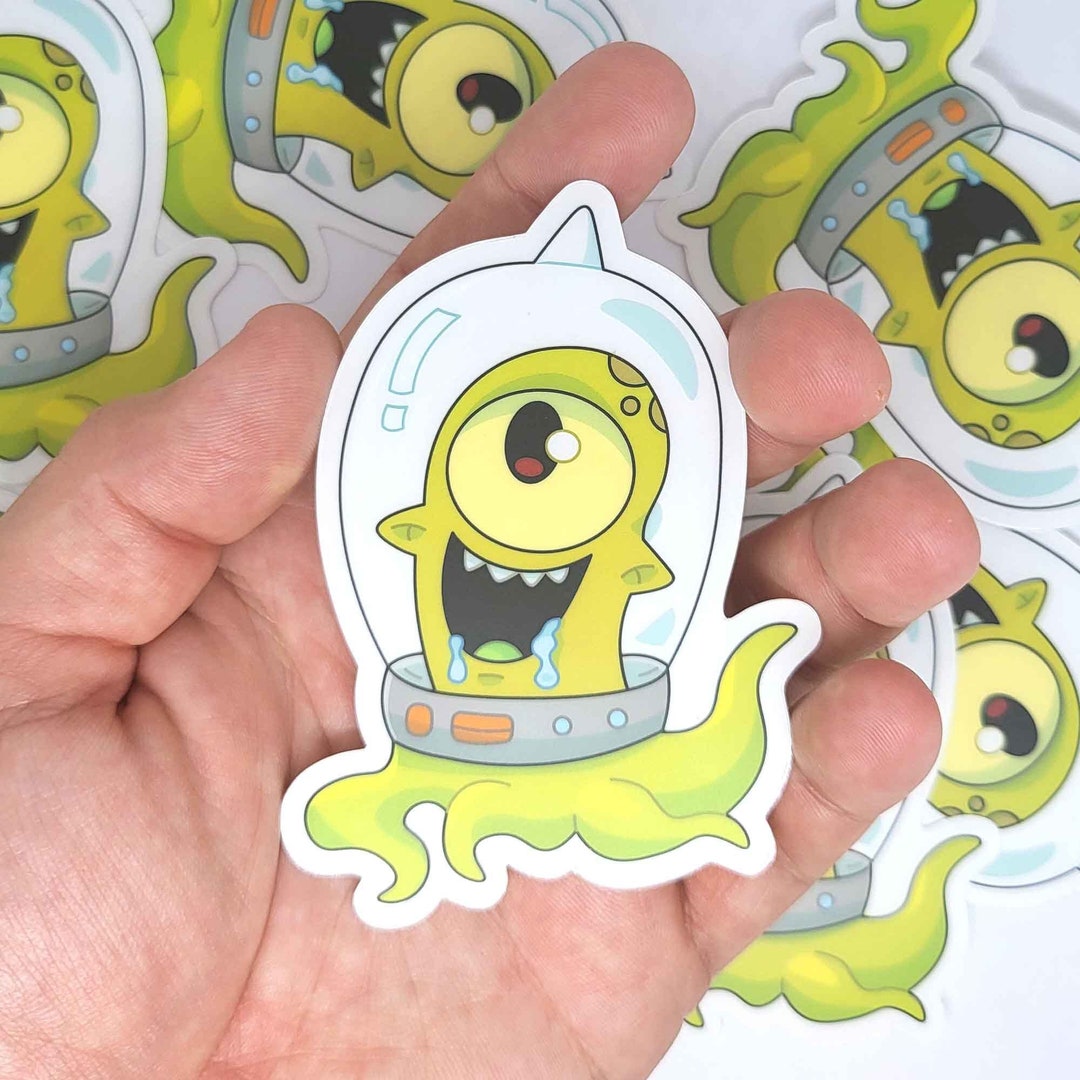 Kang & Kodos the Simpsons Alien Sticker – Treehouse of Horror Sticker ...