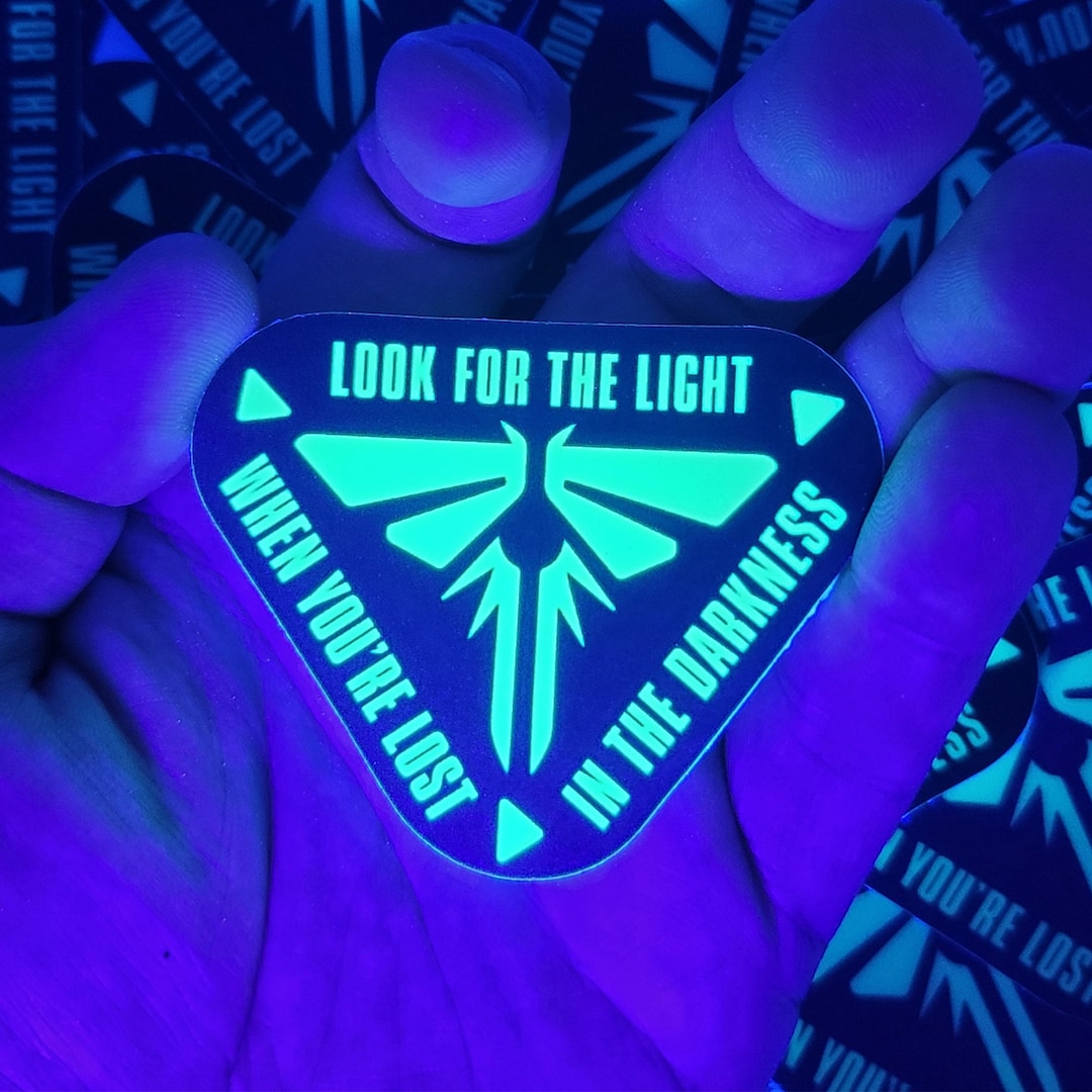 TLOU Fireflies Glow in the Dark Sticker – the Last of Us Game ...