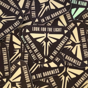 TLOU Fireflies Glow in the Dark Sticker – the Last of Us Game ...