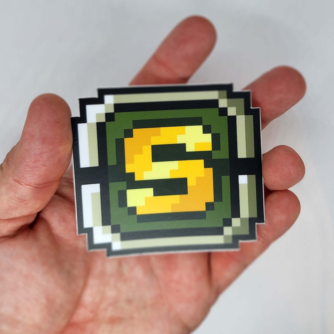 Shotgun Metal Slug Pixel Art Sticker – Waterproof Metal Slug Retro Game ...