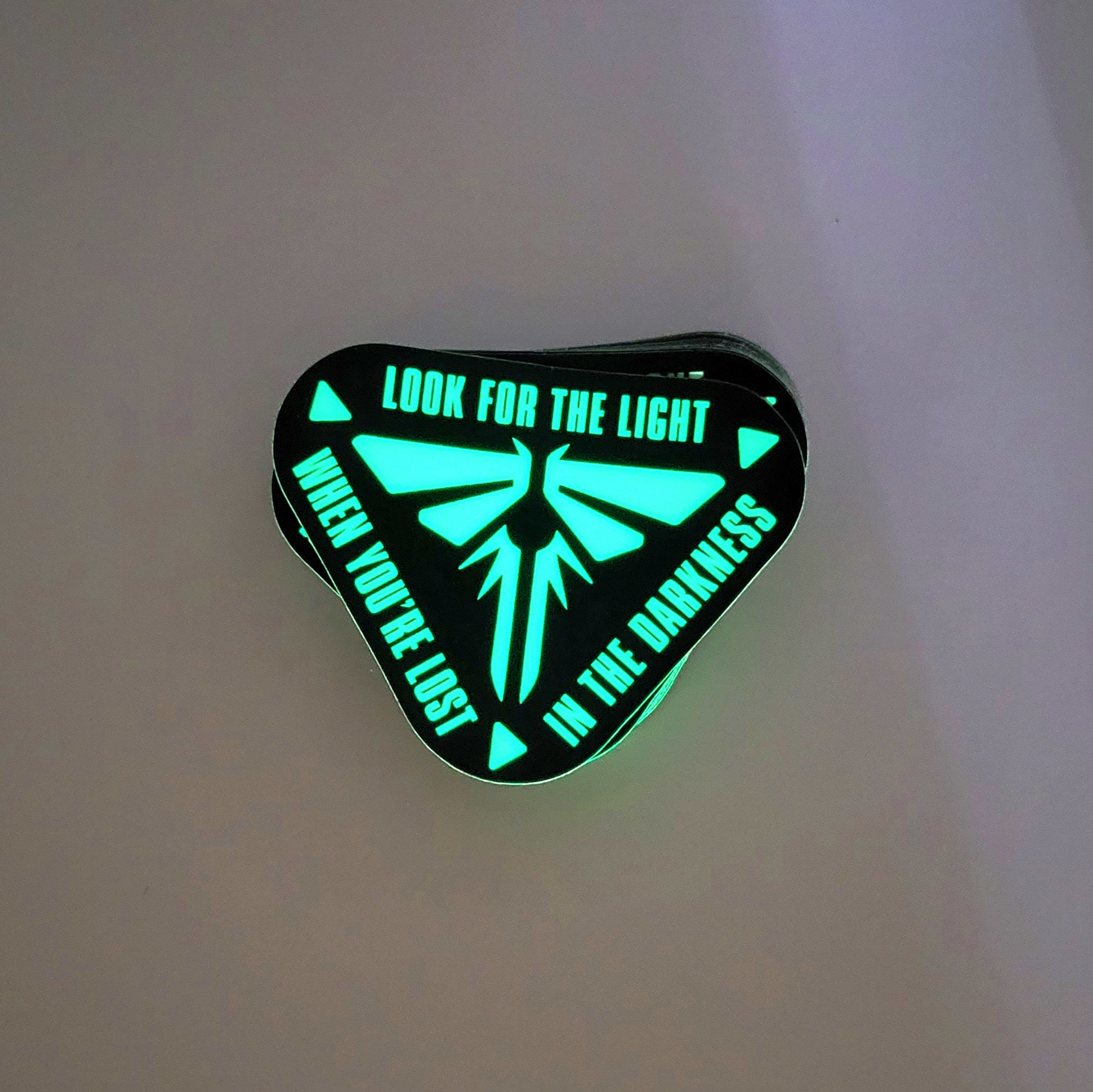 TLOU Fireflies Glow in the Dark Sticker the Last of Us Game - Etsy