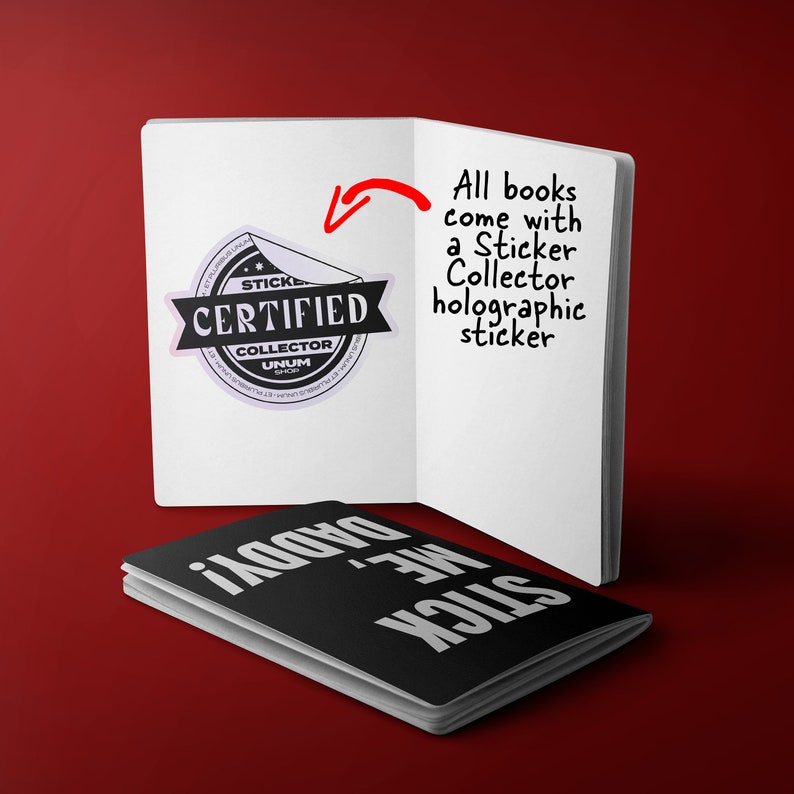 Stick Me Daddy Sticker Book | Reusable Passport | Decal Collection ...