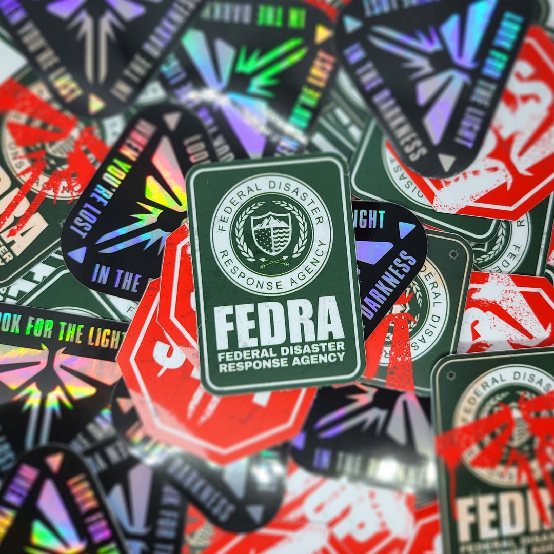 FEDRA Last of Us Sign Sticker – TLOU Stickers the Last of Us Decals ...