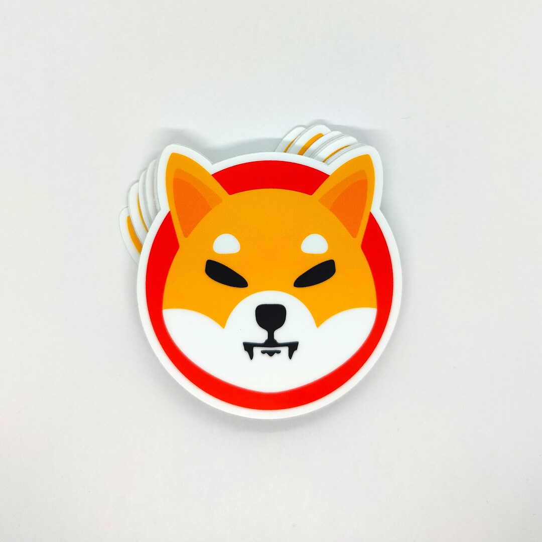 Shiba Inu Stickers Shiba Coin Crypto Sticker Meme Coin Shiba Inu Dog ...