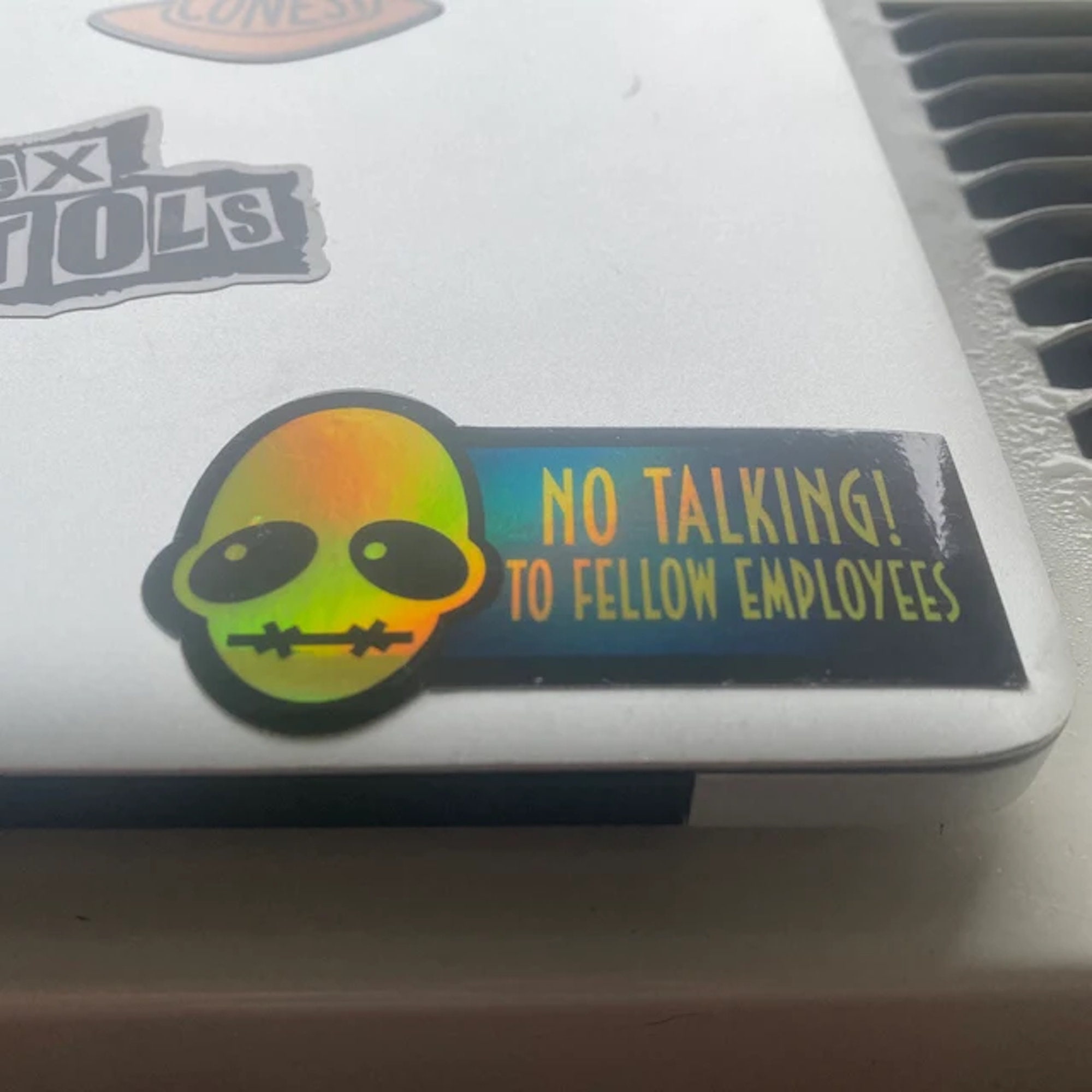 Oddworld Abe's No Talking Holographic Sticker Holo - Etsy