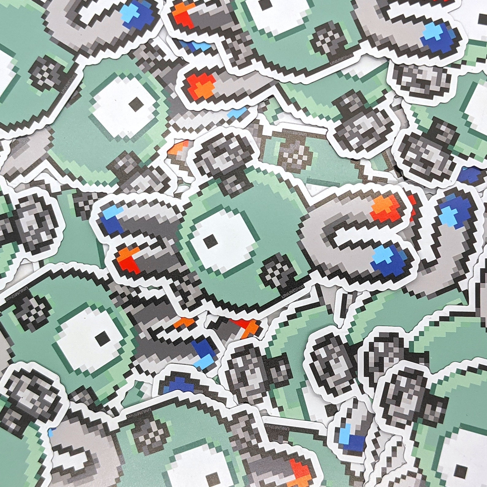 Magnemite Pokémon Inspired Magnet Pokemon Pixel Art Gifts - Etsy