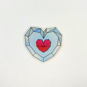 Heart Container Zelda Sticker – Waterproof the Legend of Zelda Vinyl ...