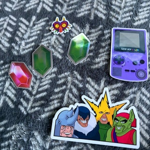 Purple Gameboy Sticker - Translucent Sticker - Retro Kids - Nintendo ...