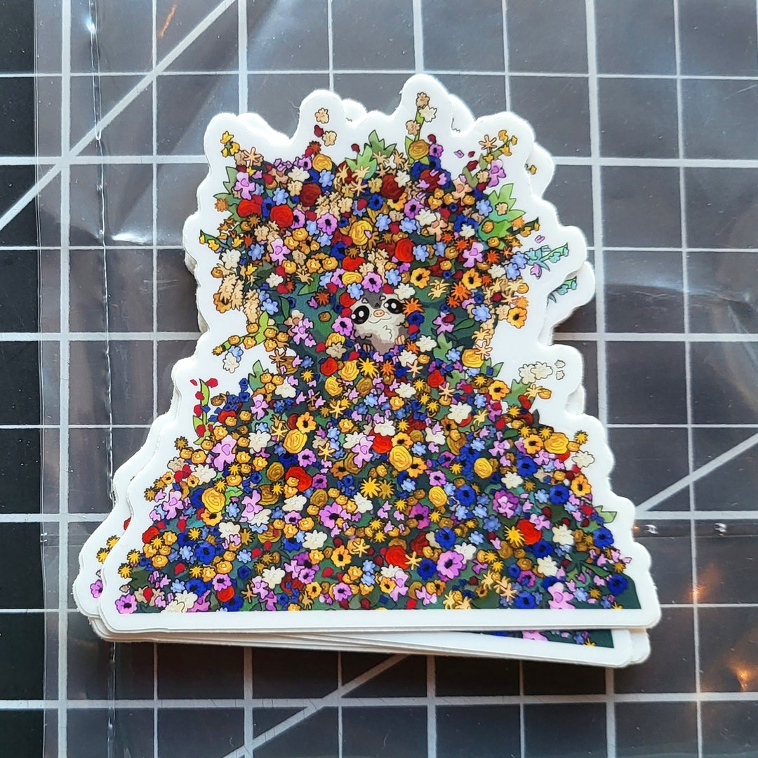 A24 Midsommar May Queen Possum Sticker – Waterproof Cute Possum Decal ...