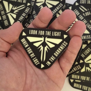 TLOU Fireflies Glow in the Dark Sticker – the Last of Us Game ...