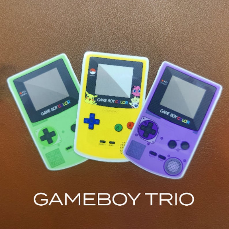 Retro Gameboy Translucent Sticker 3in Vinyl Green Nintendo - Etsy