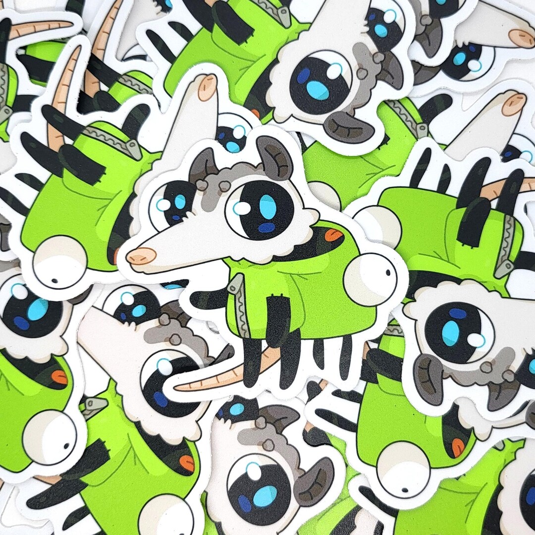 Invader Zim Gir Possum Sticker – Waterproof Cute Gir Zim Sticker – 90s ...