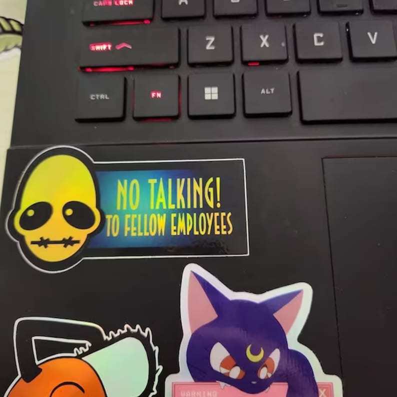 Oddworld Abe's No Talking Holographic Sticker Holo - Etsy