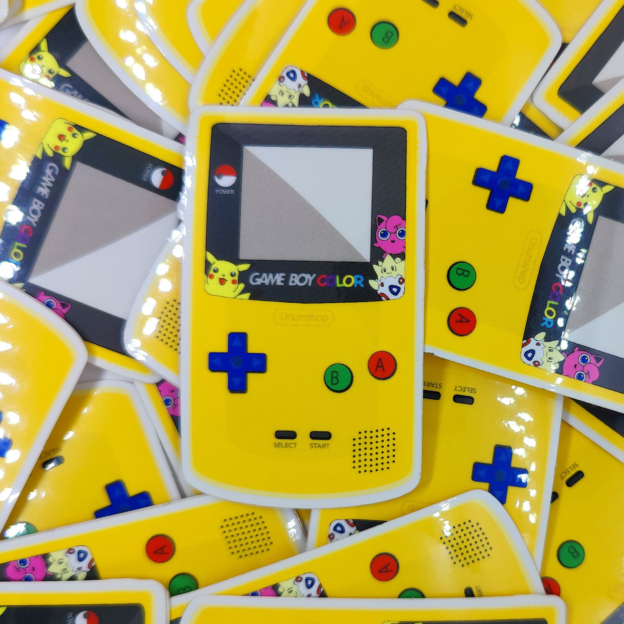 Pokémon Game Boy Sticker Nintendo Waterproof Sticker Retro - Etsy UK