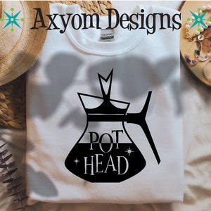 Pot Head SVG, Coffee Svg, Cricut SVG Cut Files, Coffee Pot Head Svg ...