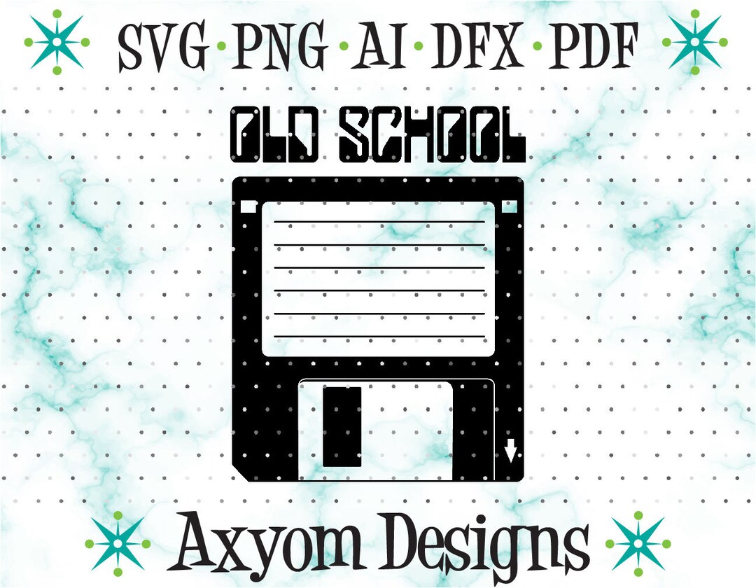 Old School Floppy Disc SVG, 80s Computer Disc, Retro Computer, Cricut ...