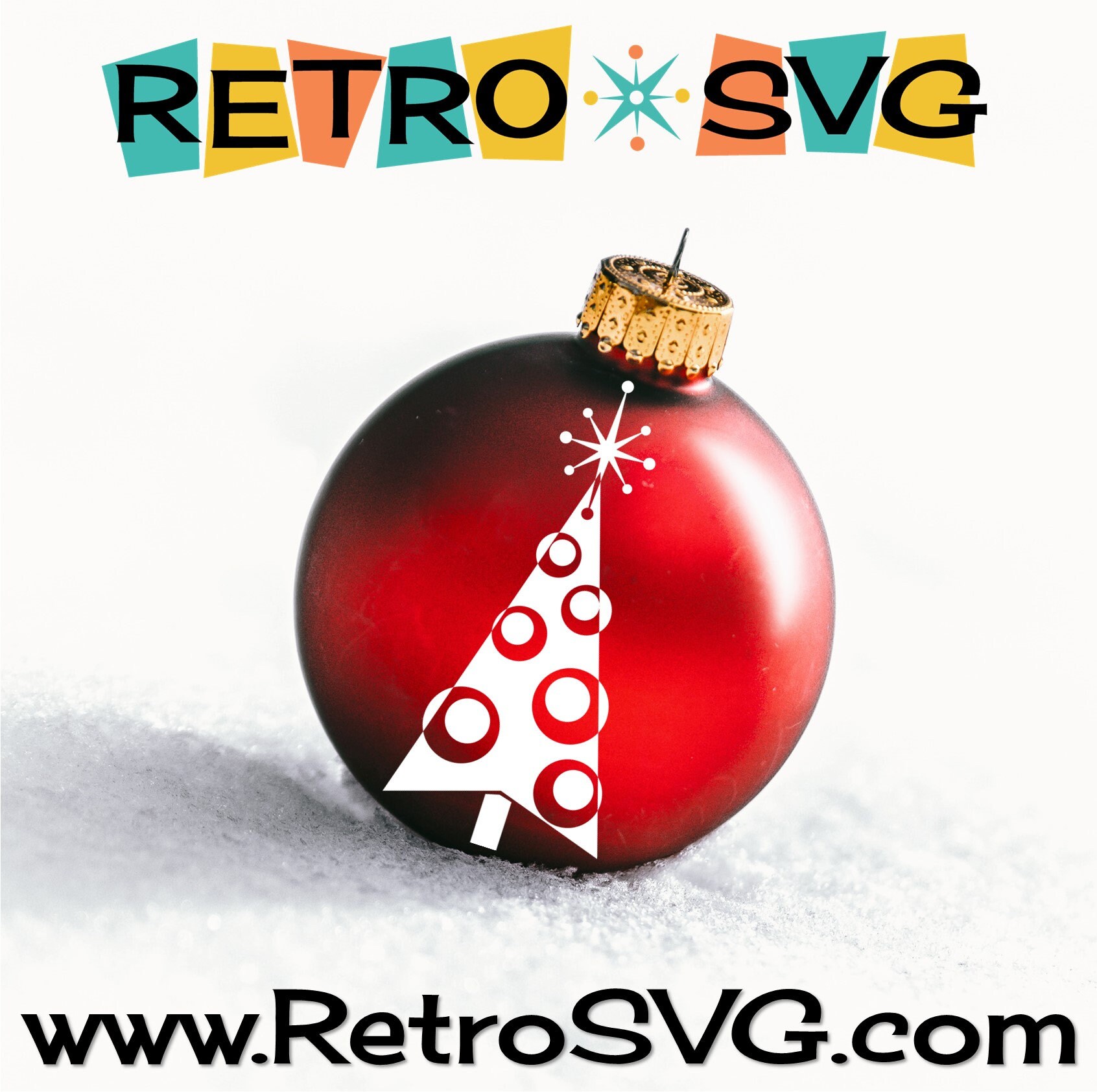 MCM Christmas Tree SVG Mid Century Modern Atomic Svg MCM - Etsy