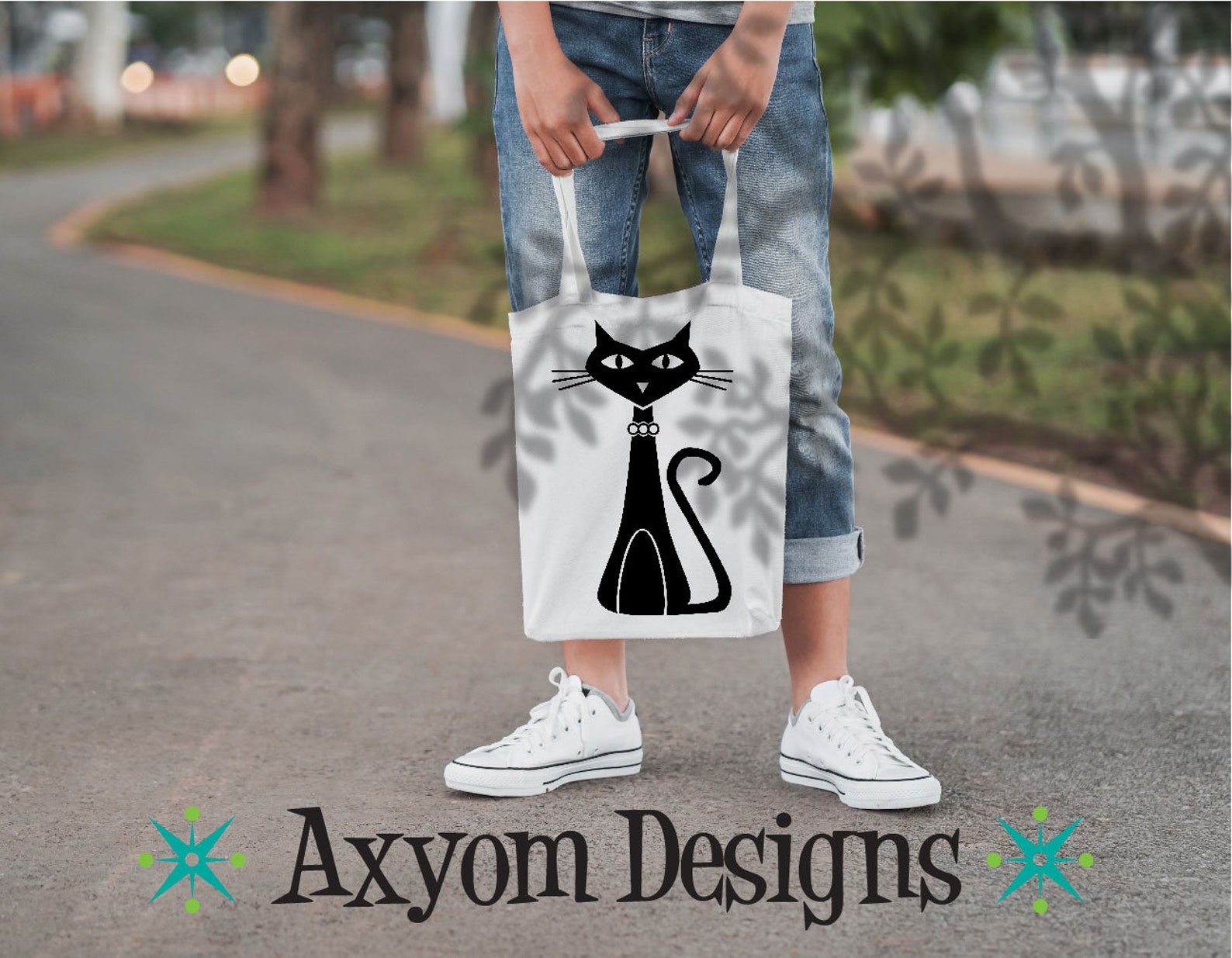 Mid Century Modern Atomic Cats SVG, Cricut Cut Files, Retro Kitty ...