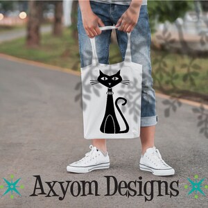 Mid Century Modern Atomic Cats SVG, Cricut Cut Files, Retro Kitty ...