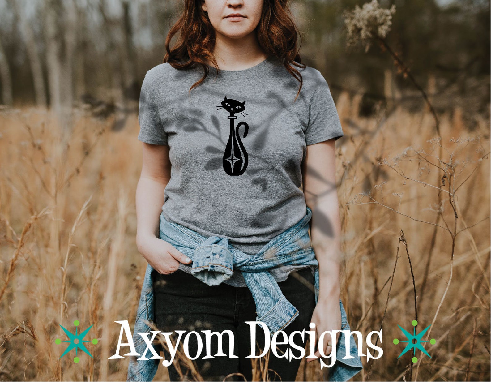 Mid Century Modern Atomic Cats SVG, Cricut Cut Files, Retro Kitty ...