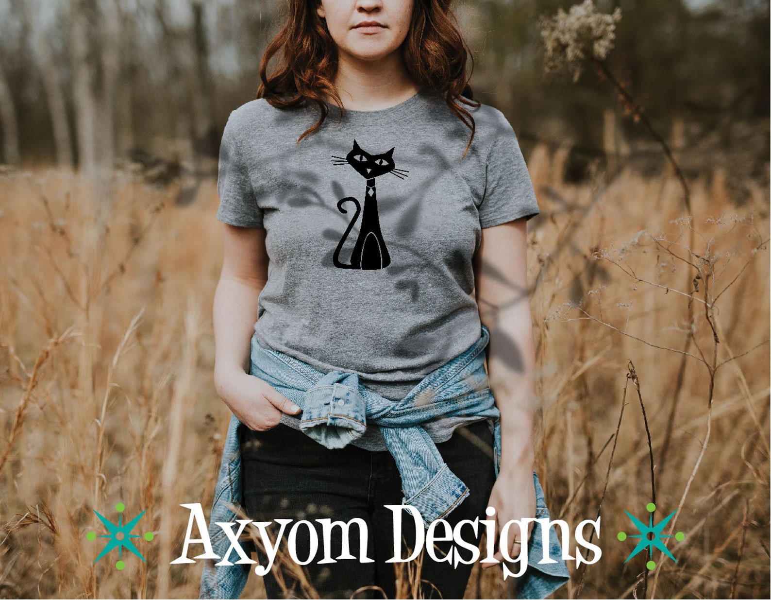 Mid Century Modern Atomic Cats SVG, Cricut Cut Files, Retro Kitty ...
