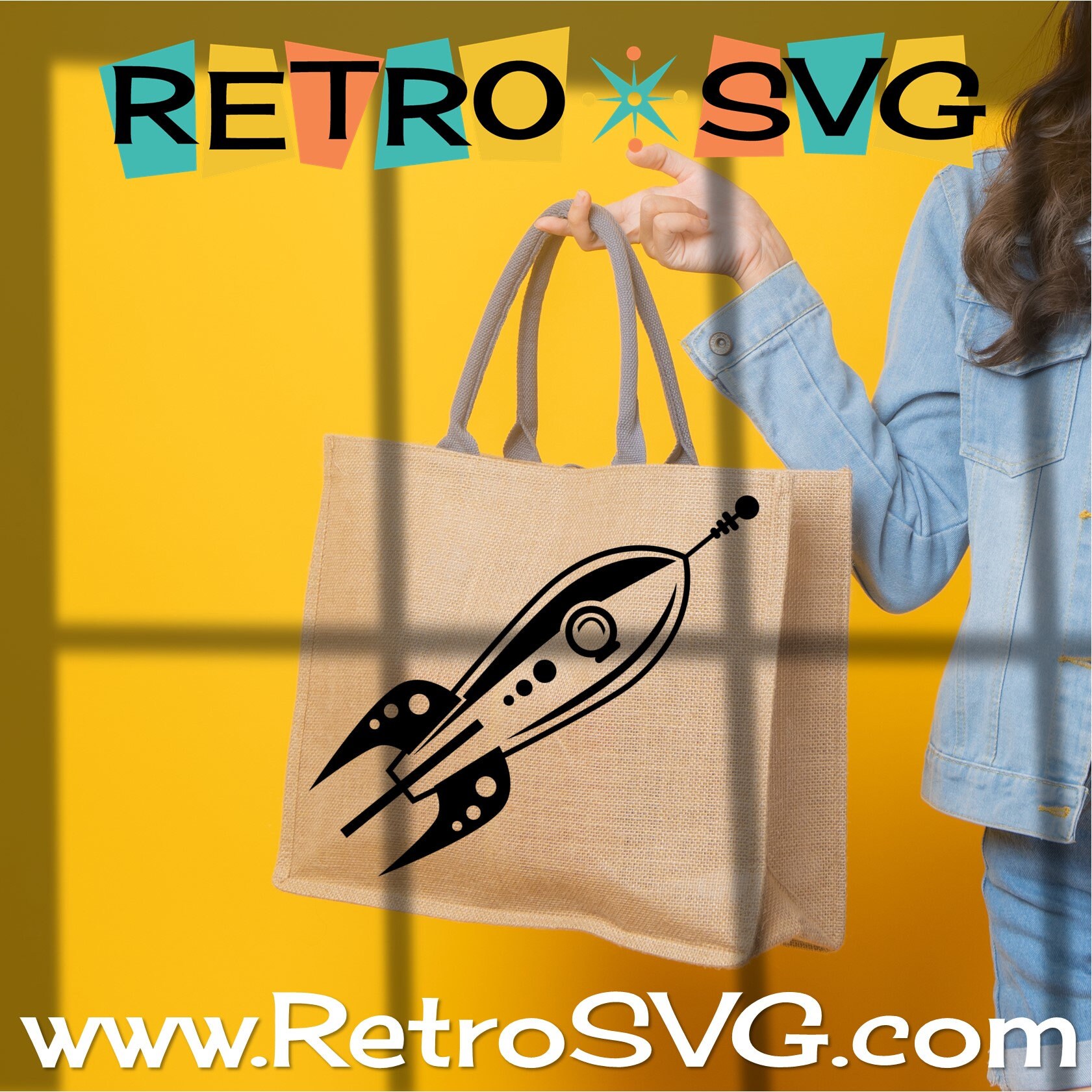 Mid Century Vintage Rockets SVG Cricut Cut File Retro - Etsy