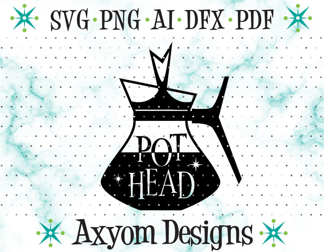 Pot Head SVG, Coffee Svg, Cricut SVG Cut Files, Coffee Pot Head Svg ...