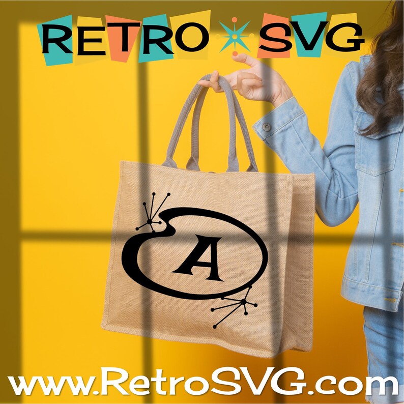 Mid Century Modern Frame Bundle SVG Cricut Cut Files Laser | Etsy