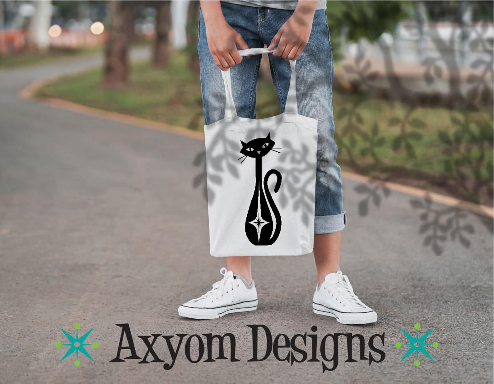 Mid Century Modern Atomic Cats SVG, Cricut Cut Files, Retro Kitty ...