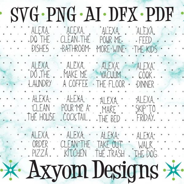 Alexa Svg - Etsy