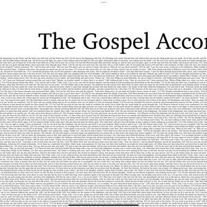 Gospel of John Full Text Digital Download | Entire Book of John PDF ...