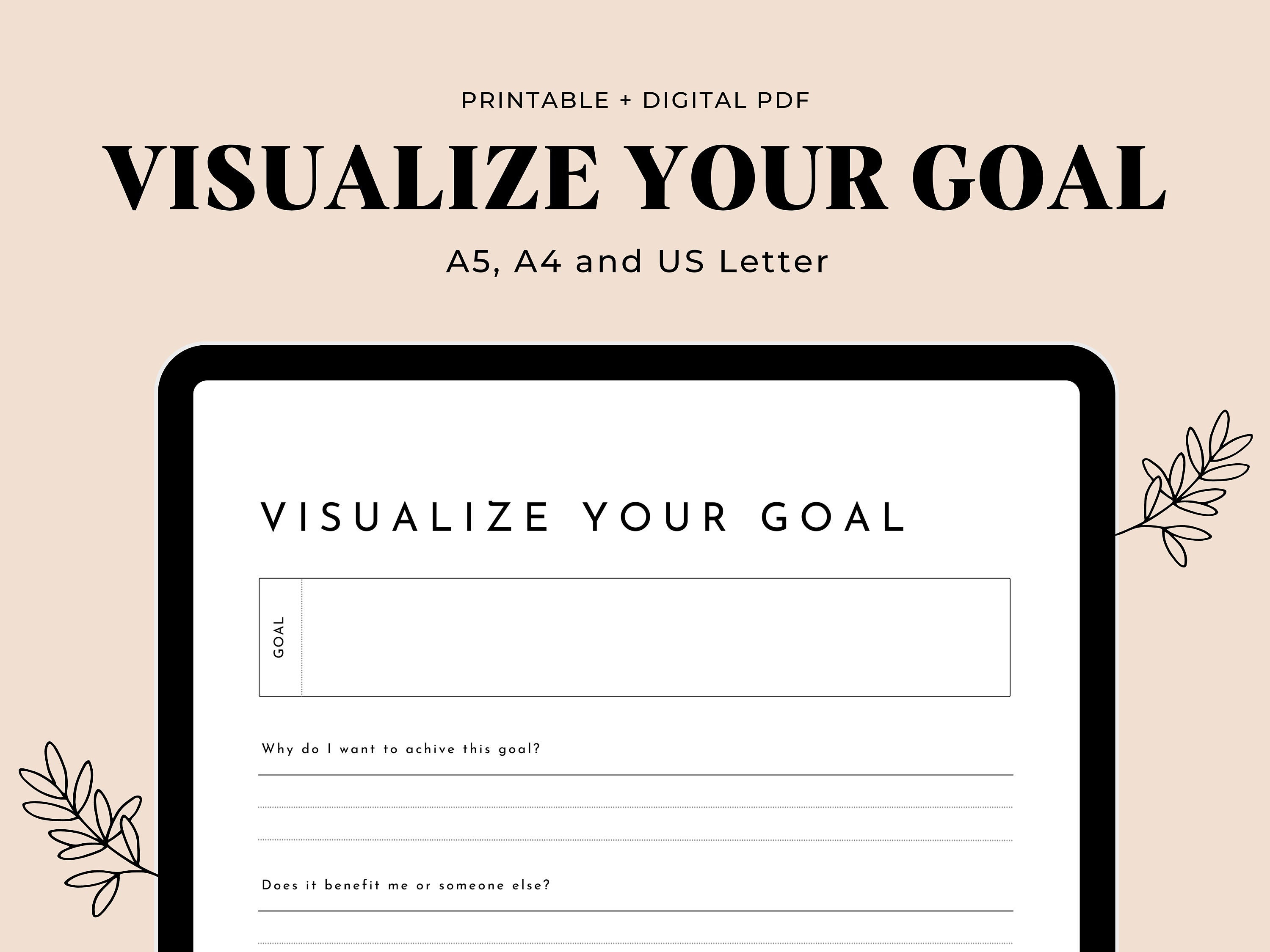 Visualize Your Goal