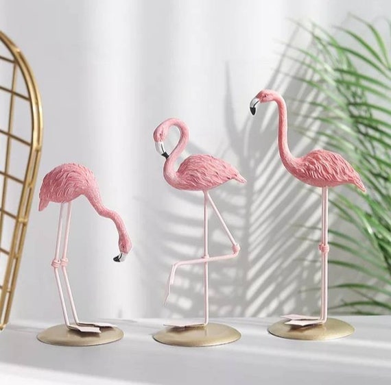Flamingo Decor for Garden Nursery Outdoor Livingroom Handmade - Etsy