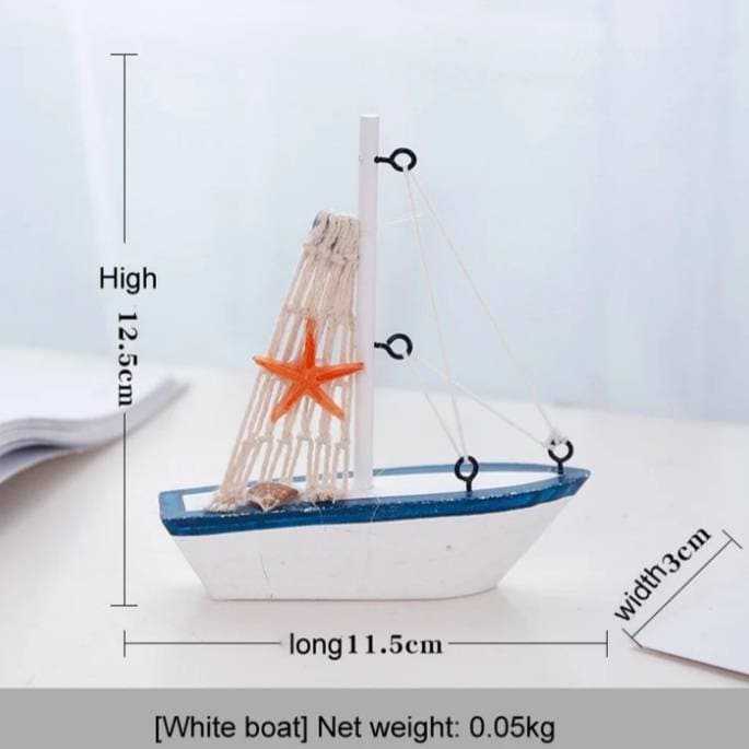Sailboat Decor Marine Decorations Nautical Creative Handmade - Etsy