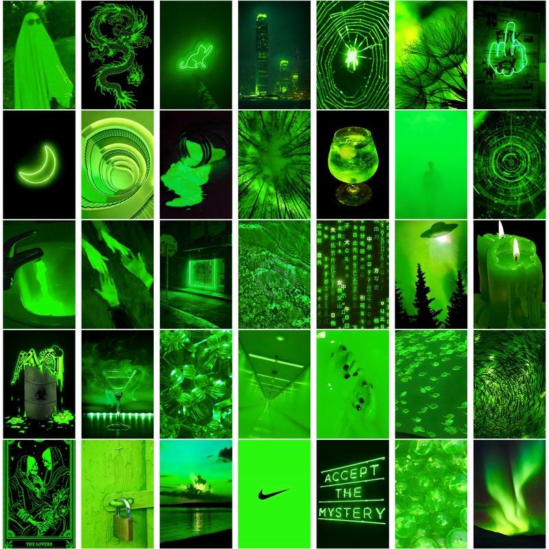 Neon Green - Etsy
