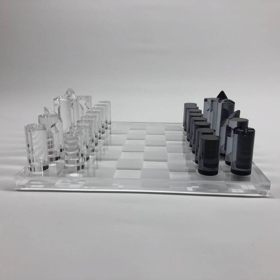 Handmade Acrylic Chess Set | Etsy