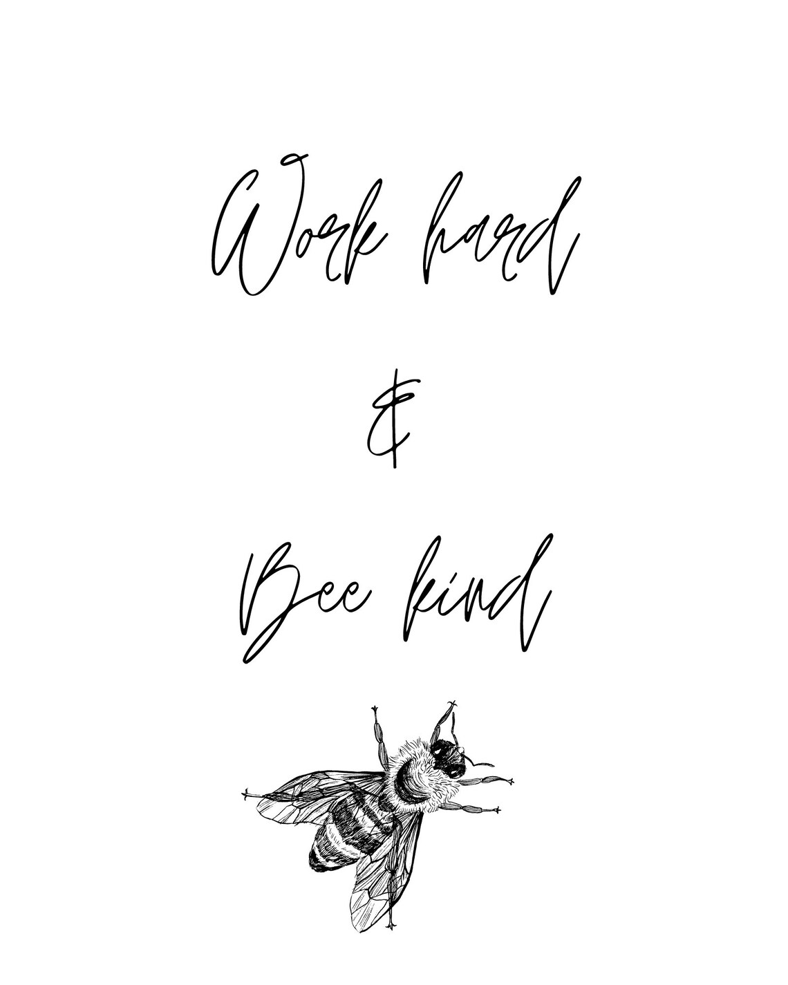 Bee Kind Digital Print & Phone Backgrounds - Etsy