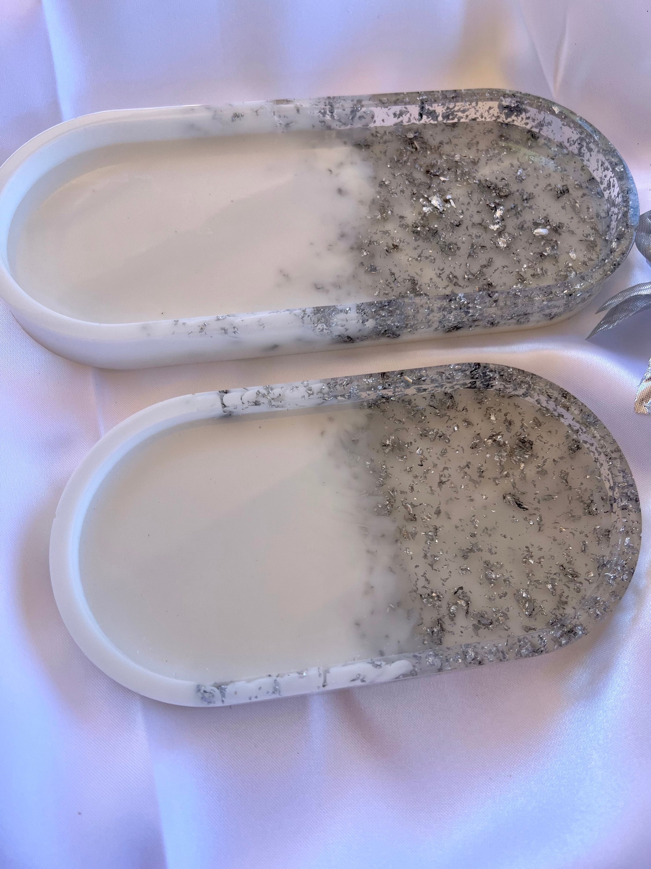 The Sparkling Mini Trays Used as Serving Tray, Perfume Tray, Tray on ...