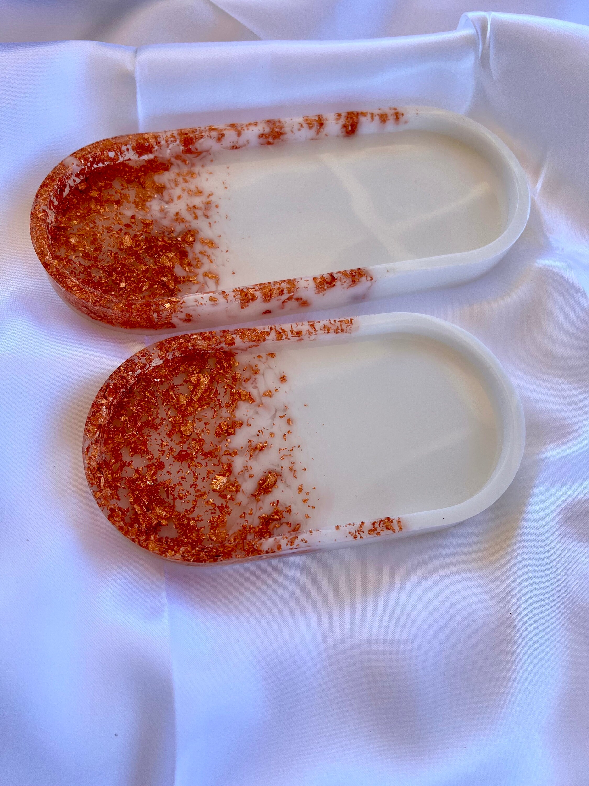 The Sparkling Mini Trays Used as Serving Tray, Perfume Tray, Tray on ...