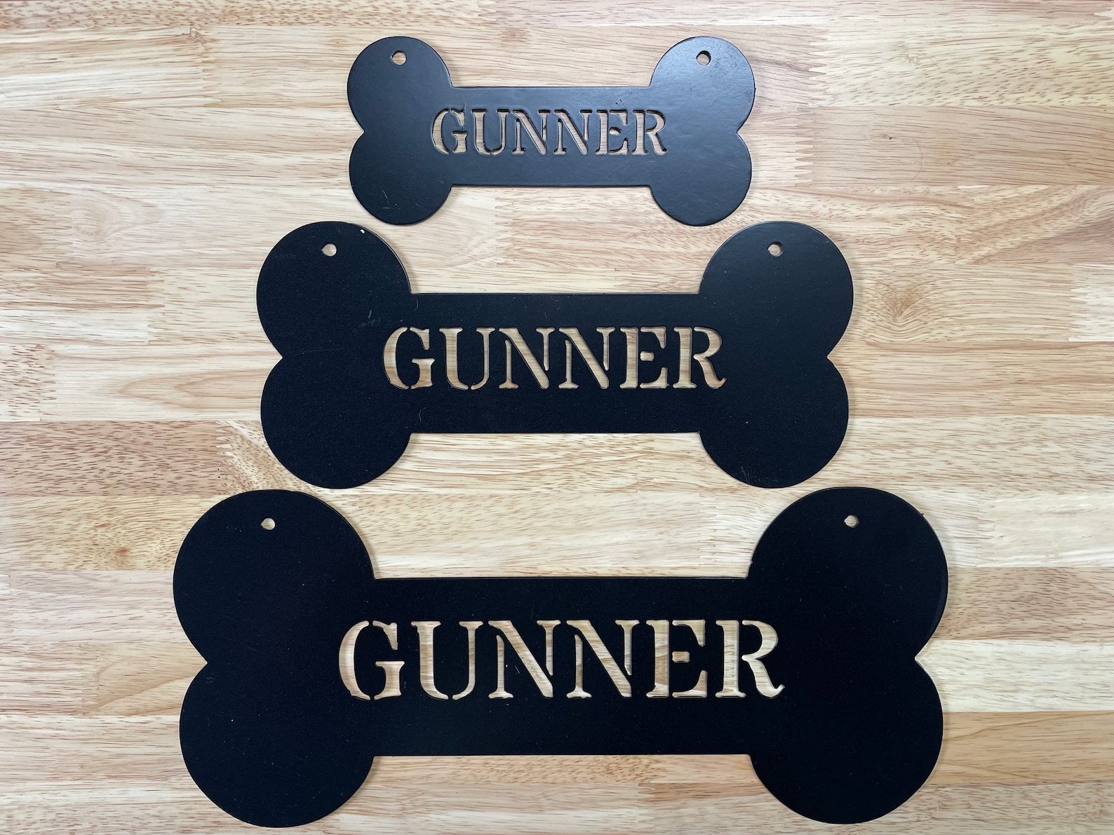 Dog Bone Sign With Name Dog Bone Name Plate Custom Sign - Etsy