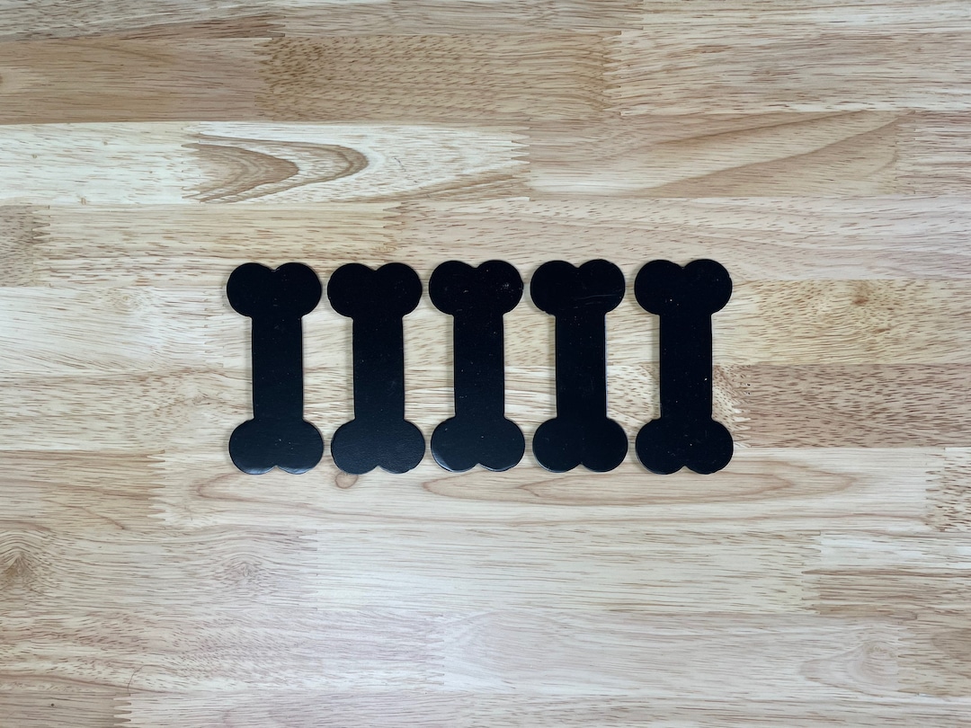 Small Metal Dog Bone Signs! 5 Pack - Etsy