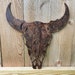 Rustic Bull Skull Sign Rustic Décor Western Sign Cow - Etsy
