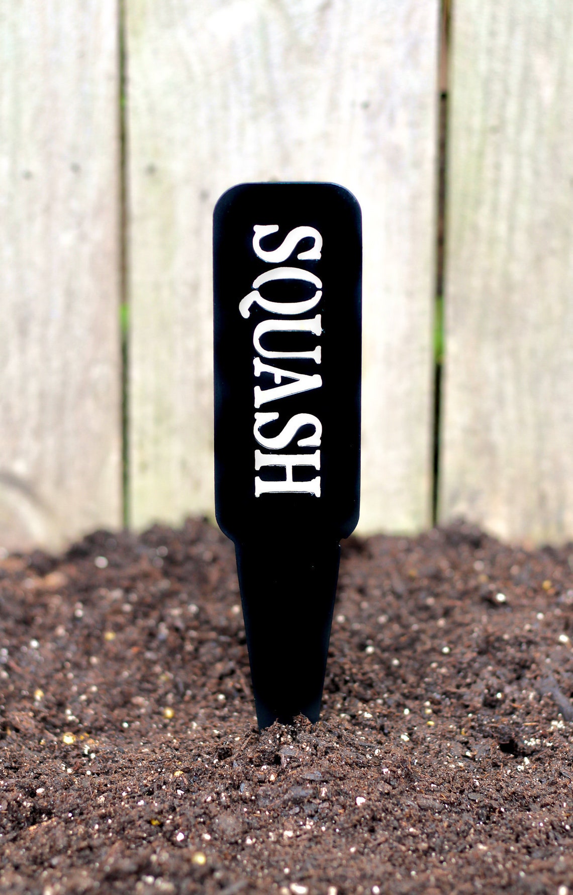 Metal Garden Stake for Vegetables Vegetable Name Tags Spring | Etsy