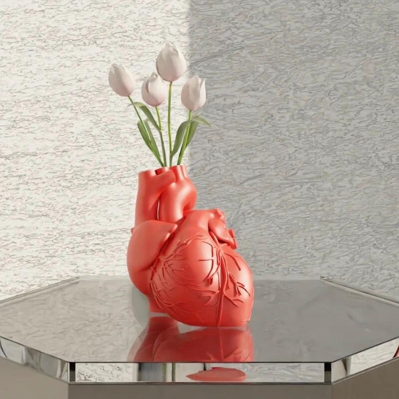 Anatomical Heart Vase - Etsy