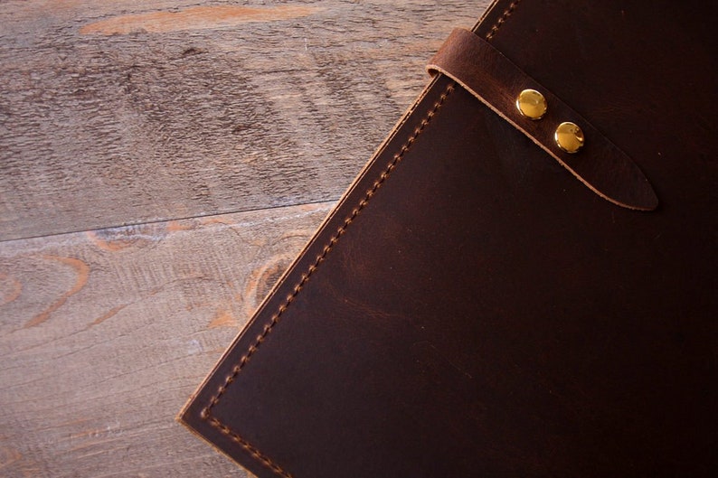 Custom Leather Laptop Covers 15 Inch for Men Dell Laptop Bag | Etsy