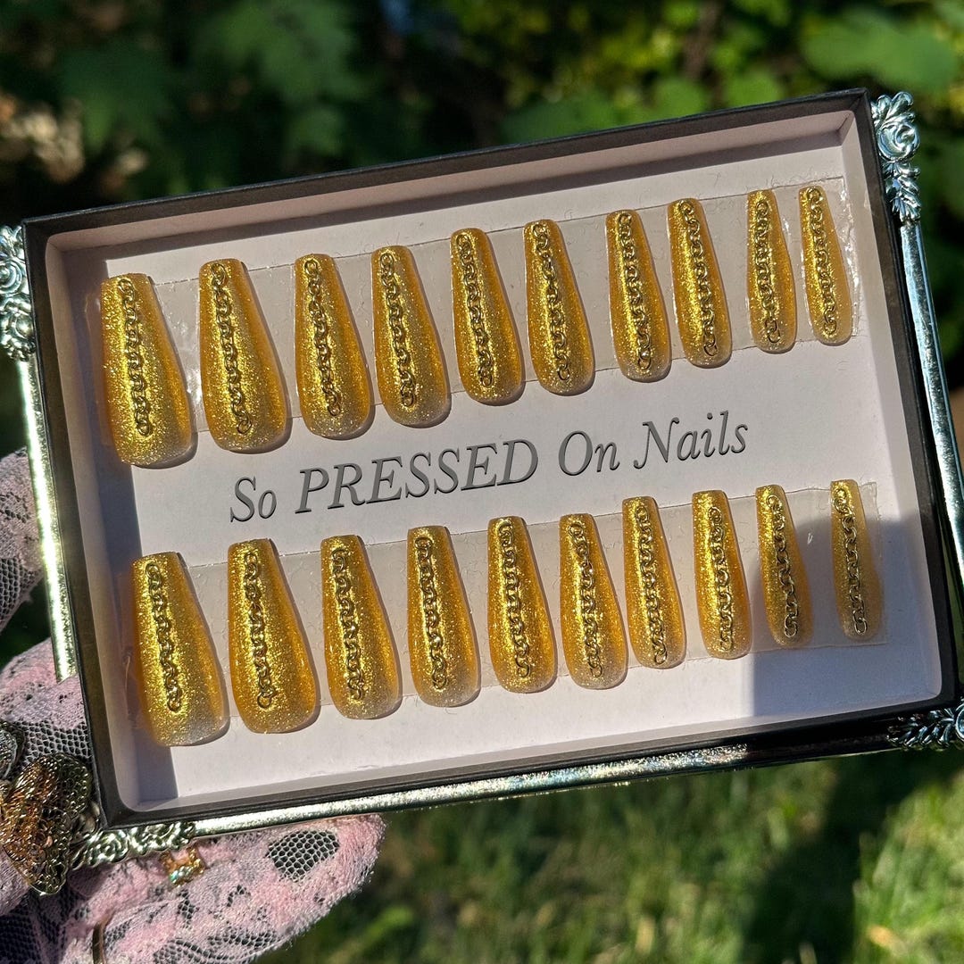 Lux Life, Hand Painted Nails, Custom Press on Nails, Hand Made Press on ...