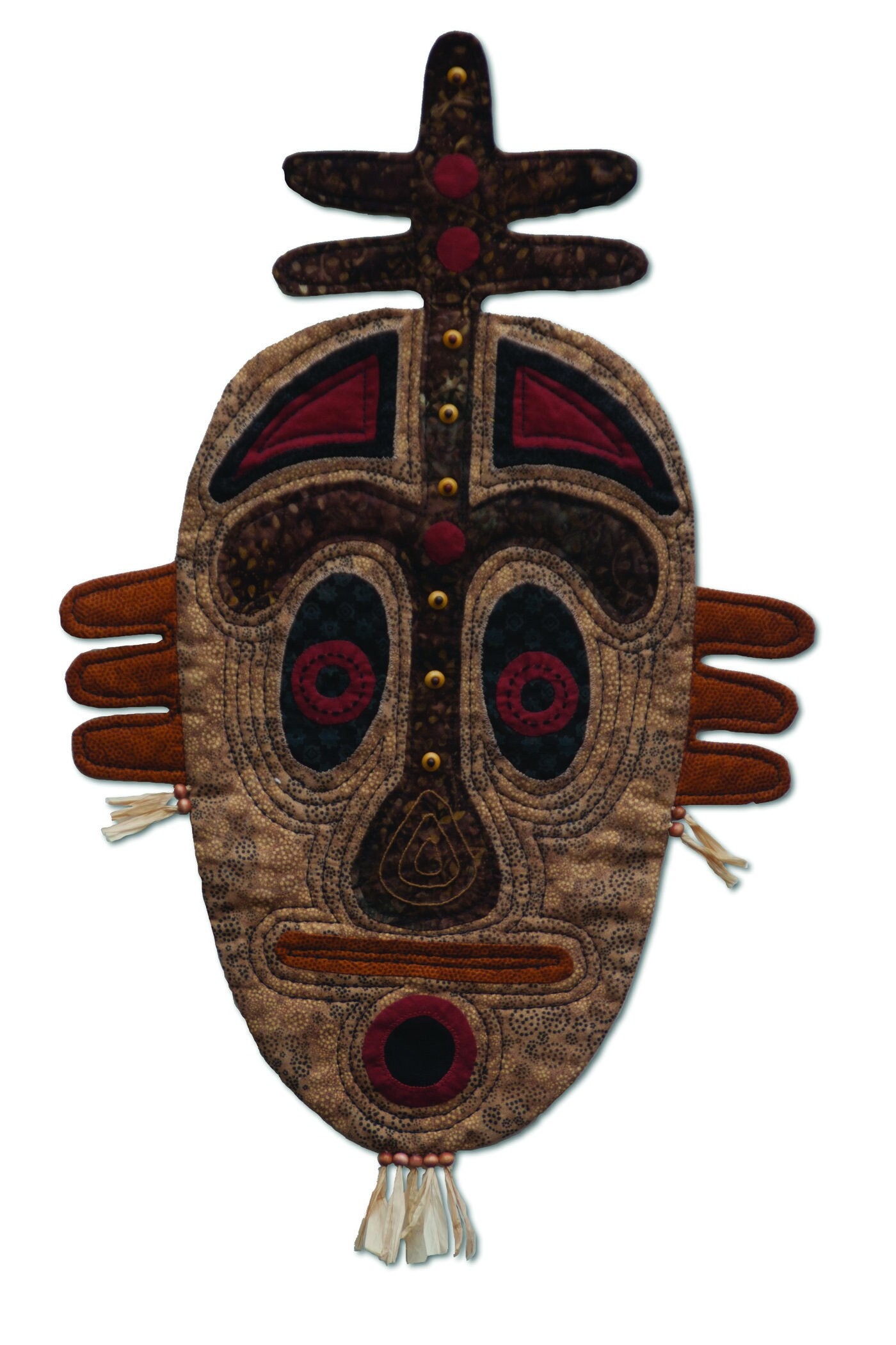 DOWN UNDER /maori-style MASK 15wx25h - Etsy