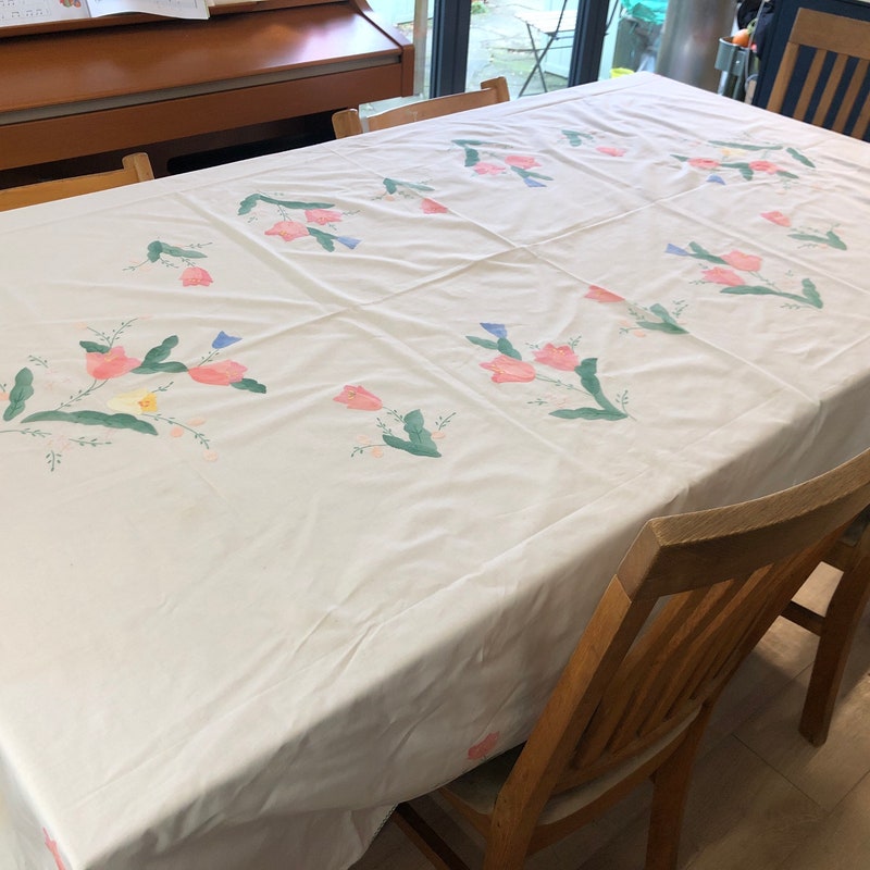 Applique Tablecloth - Etsy