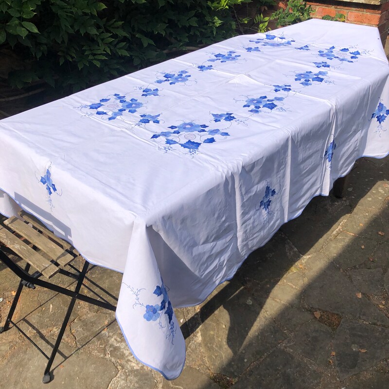 Applique Tablecloth - Etsy